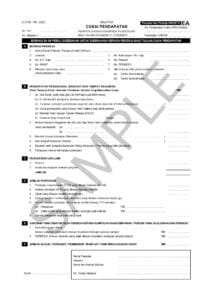 EA Form Malaysia 2023