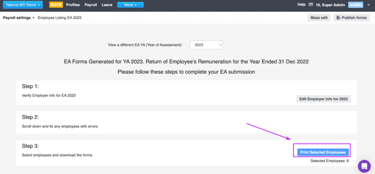 EA Form 2024 Excel Format Download Free