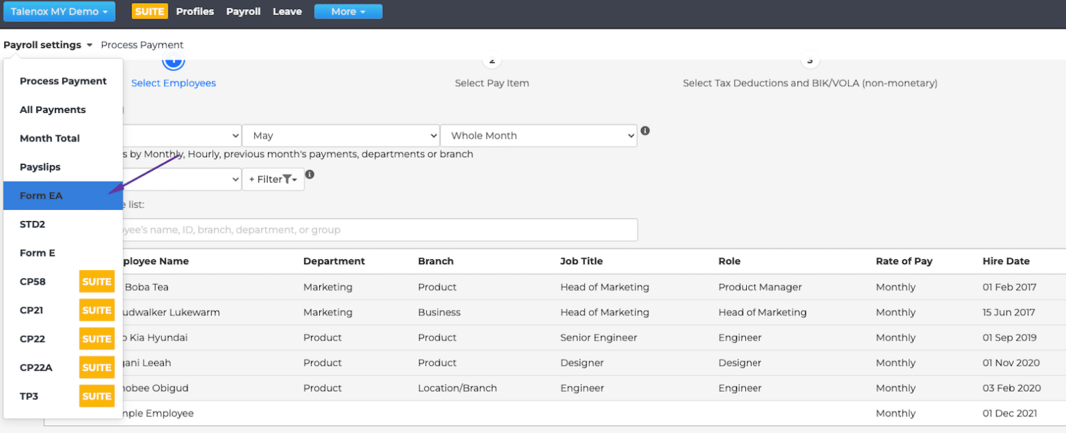 EA Form 2024 Excel Format Download Free