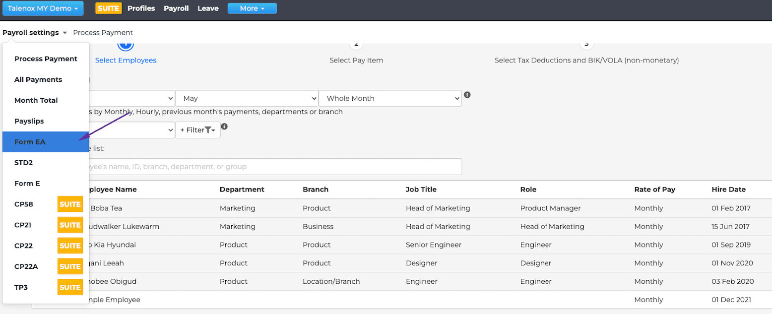 EA Form 2024 Excel Format Download Free