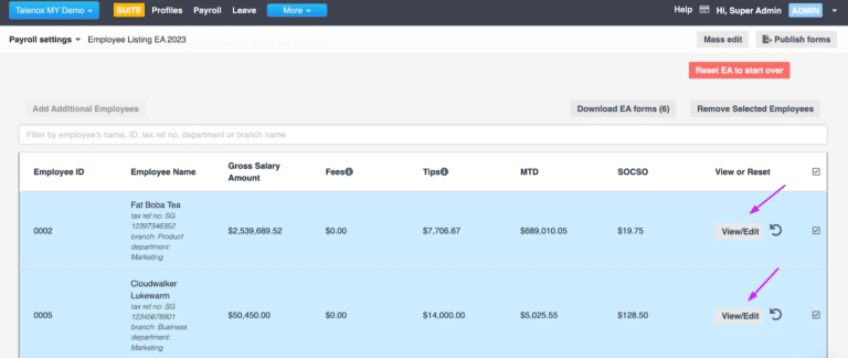 EA Form 2024 Excel Format Download Free