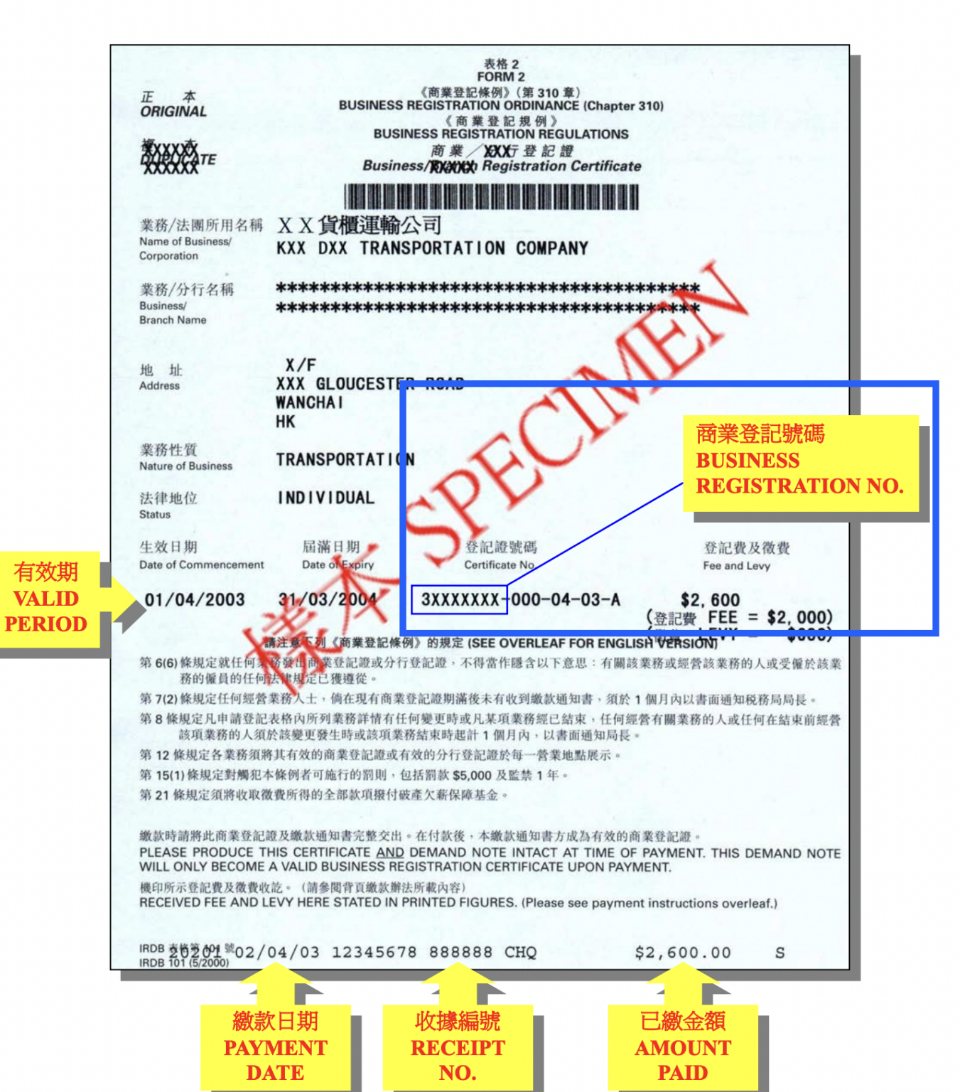 Business Registration Number Hong Kong Guide 2024